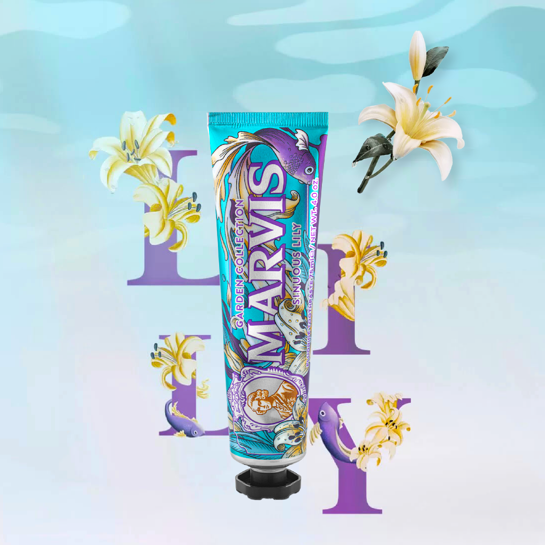 Marvis Sinuous Lily 75ml Garden Edition – luxury uae
